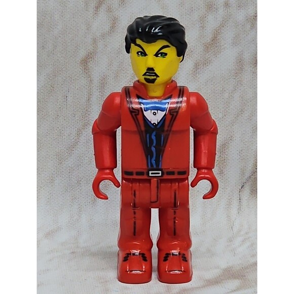 Lego | Toys | Lego Mini Figure Jack Stone Bank Robber Red Suit In Red ...